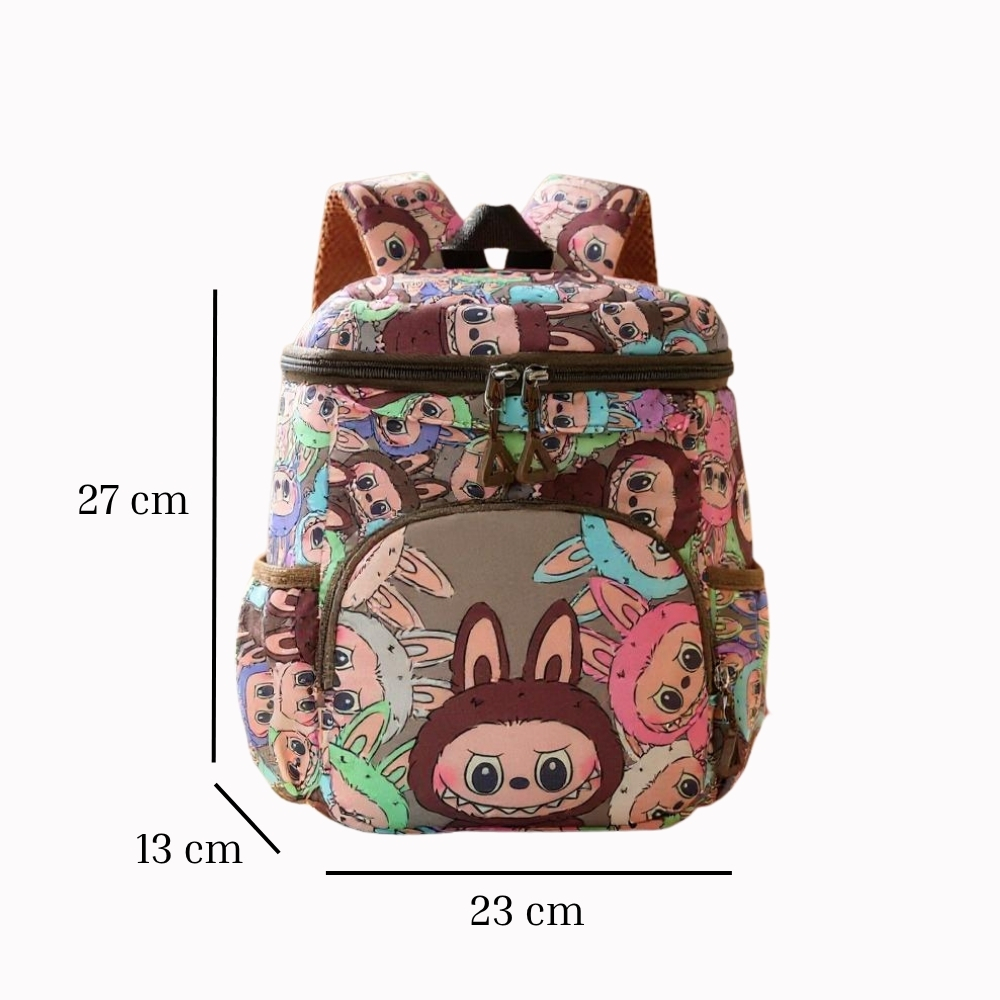Mochila Labubu con apertura práctica - Mis Mochilas