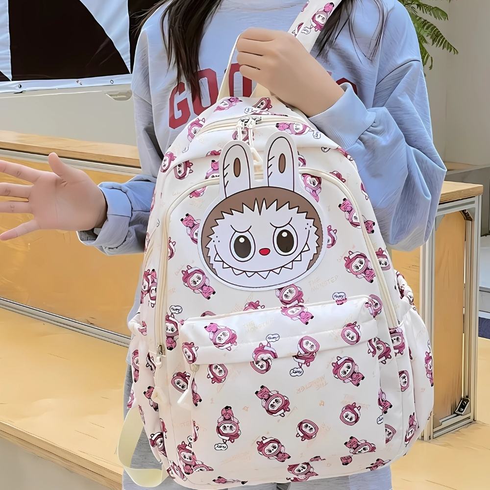 Mochila escolar Labubu para niños de primaria - Mis Mochilas